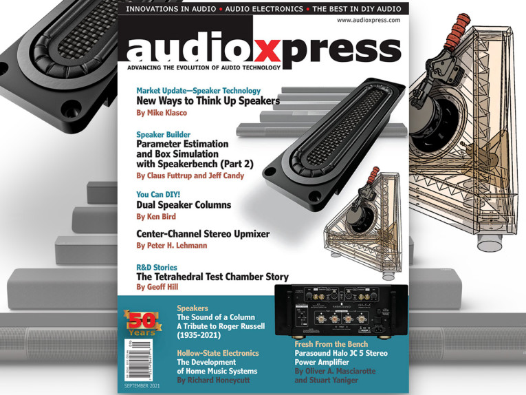 audioXpress September 2021 Takes Speaker Building to the Next Level ...