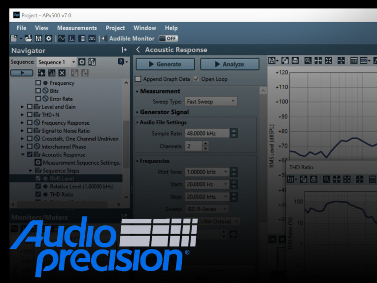 Audio Precision Releases APx v7.0 Audio Measurement Software and ...