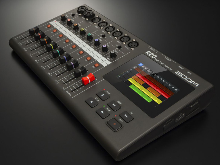 Zoom Unveils Fully Integrated R20 Multi-Track Recorder and USB-C Audio ...