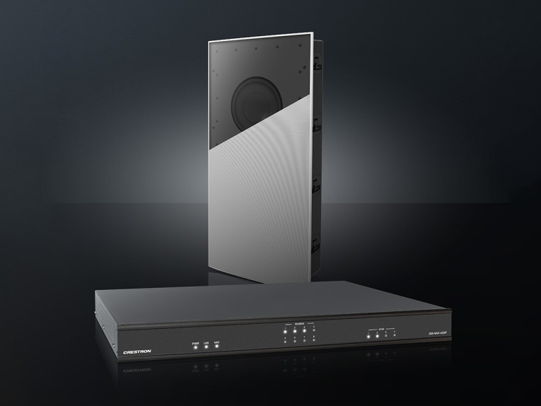 Crestron Announces DM NAX 4-Zone Streaming Pre-Amplifier and In-Wall Subwoofer | audioXpress
