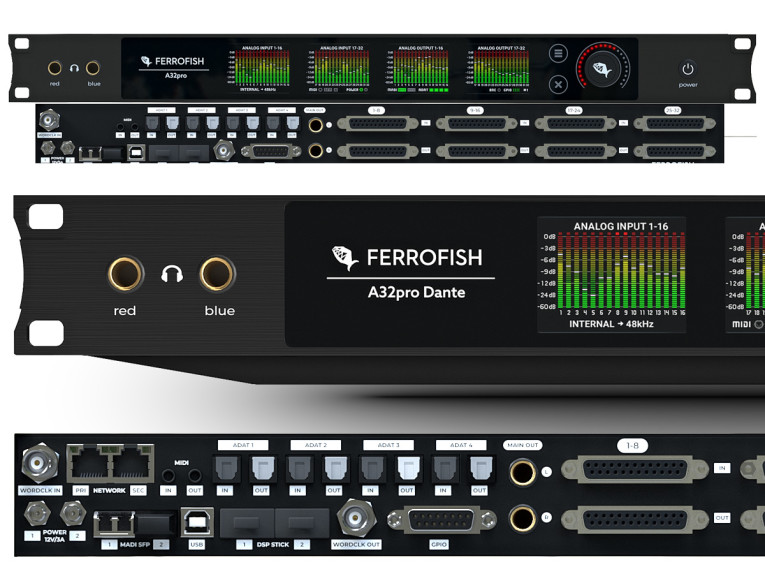 Ferrofish Announces A32pro & A32pro Dante Multi-Format Converters and ...