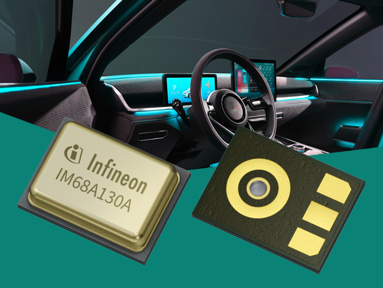 New Automotive-Qualified XENSIV MEMS Microphone With Analog Interface ...