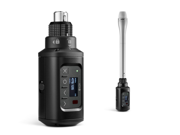 Shure Launches New Axient Digital ADX3 Plug-On Transmitter With Showlink Technology at NAMM 2024 ...