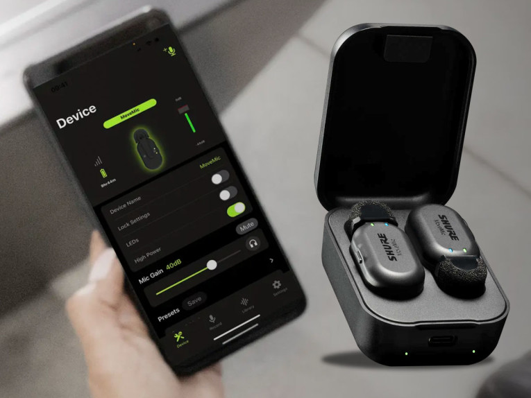 Shure Unveils MoveMic Dual-Channel Direct-To-Phone Wireless Lavalier ...