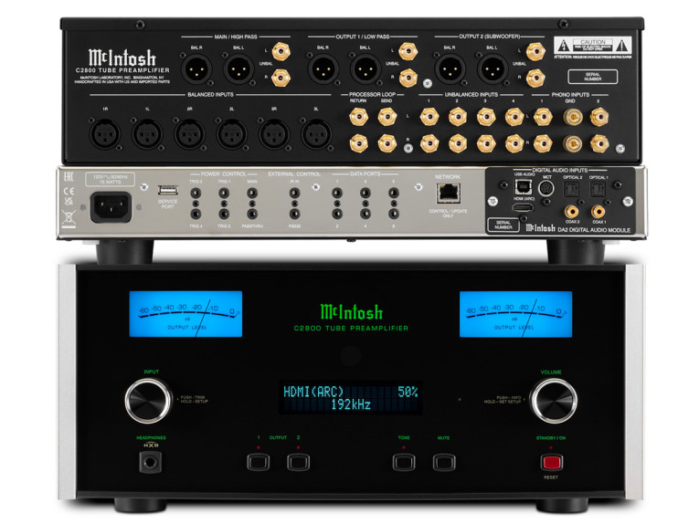 McIntosh Launches C55 and C2800 Network Connected Preamplifiers ...