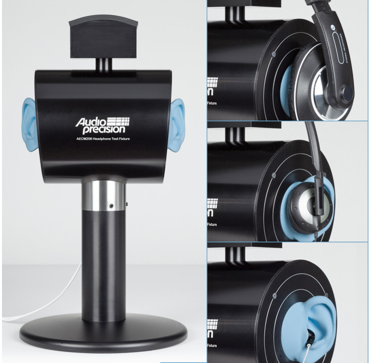 Audio Precision Unveils AECM206 Binaural Headphone Test Fixture ...