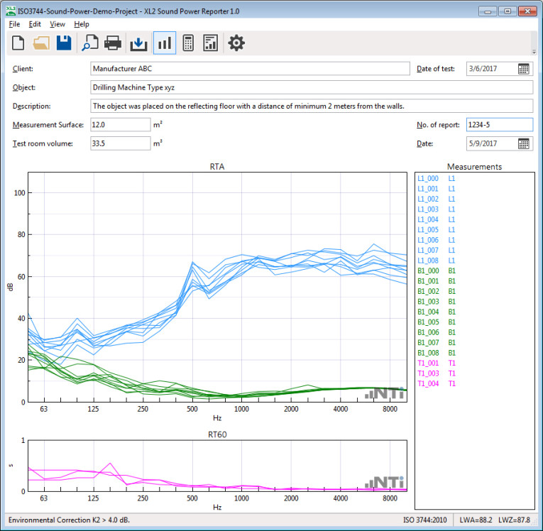 NTi Audio Offers Professional Noise and Sound Power Reports with the ...