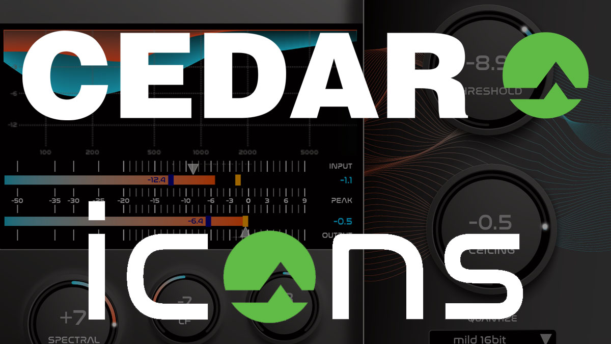 CEDAR Audio Renowned Audio Processing and Forensic Tools Now Available ...