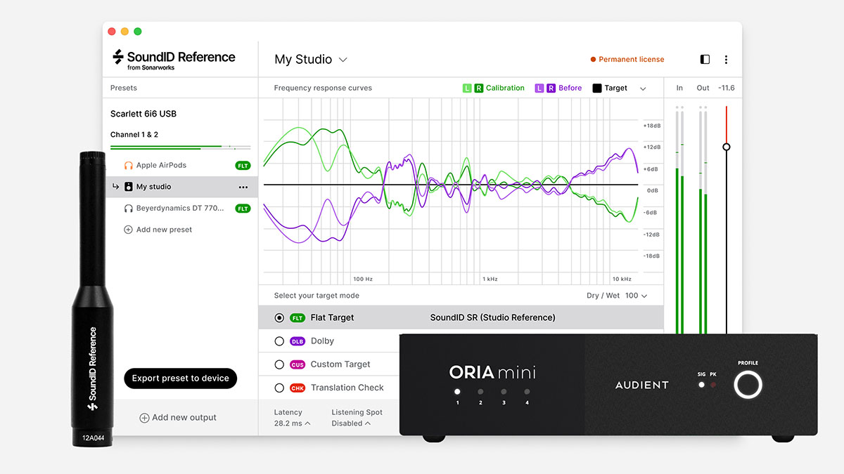 Audient Introduces ORIA Mini Dedicated Room Correction Hardware Powered by Sonarworks | audioXpress