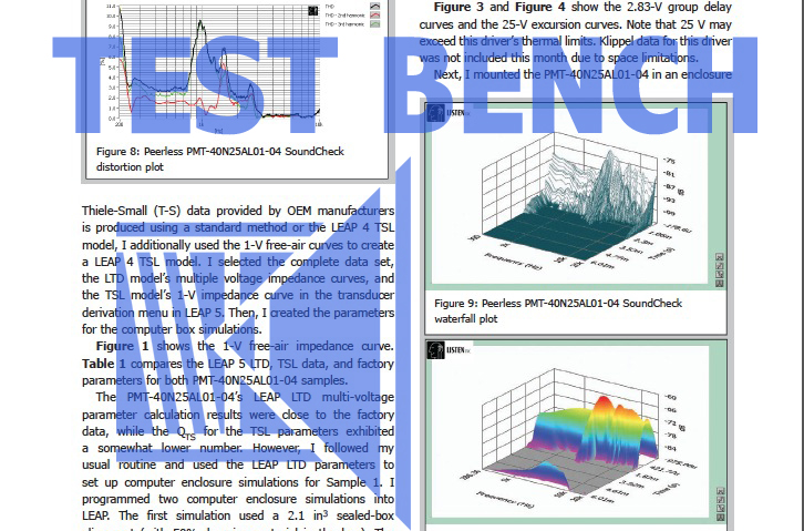 Submit Samples to Voice Coil’s Test Bench | audioXpress