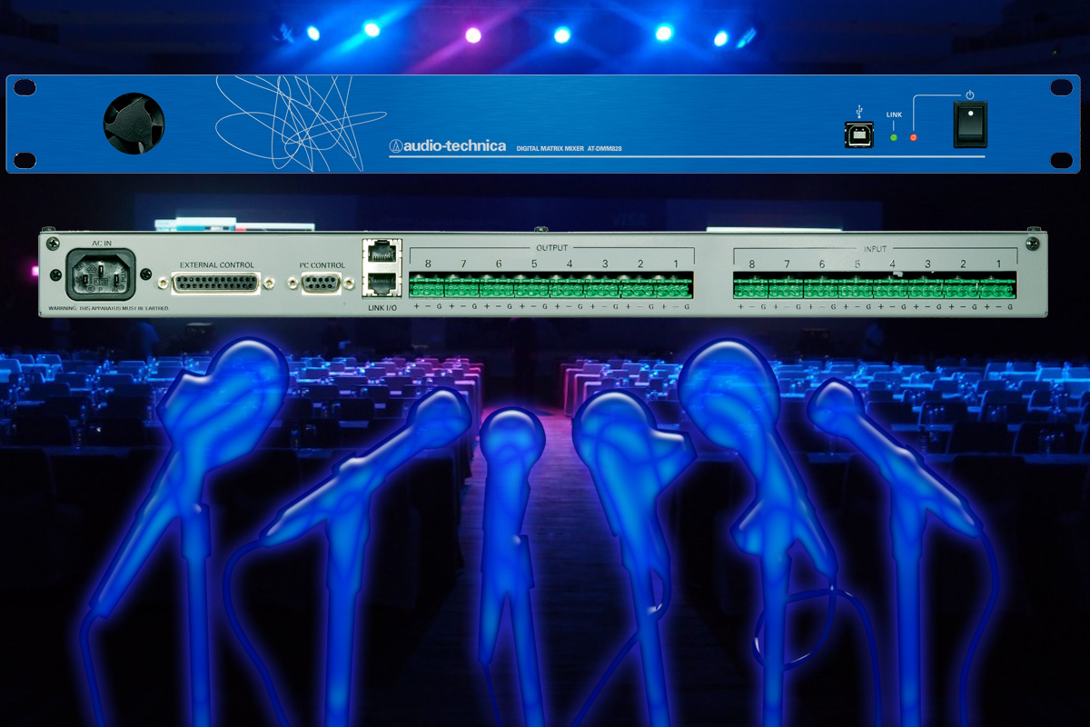 Audio-Technica’s new AT-DMM828 Digital Matrix Mixer | audioXpress