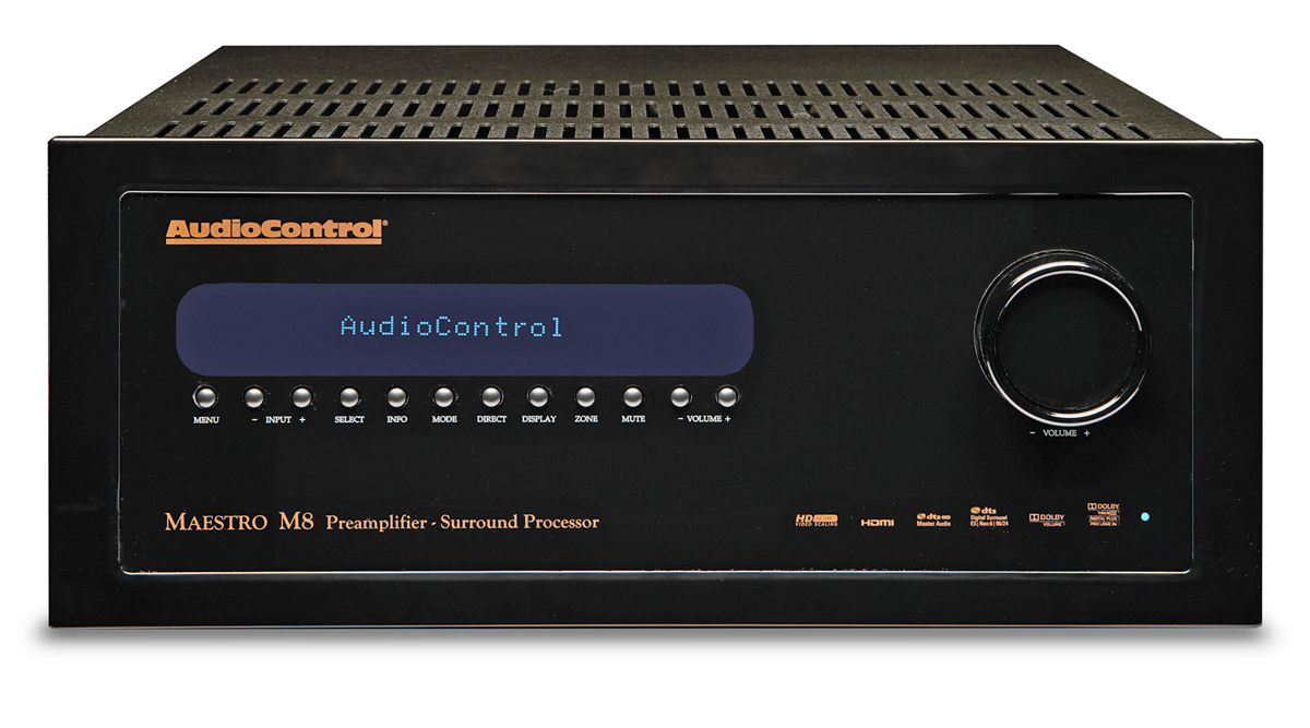 AudioControl Launches the Maestro M8 Surround Theater Preamplifier With ...