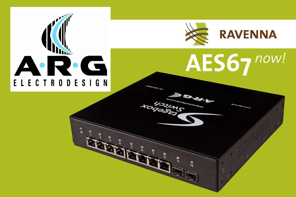 Ethernet Specialist ARG to support RAVENNA Technology | audioXpress