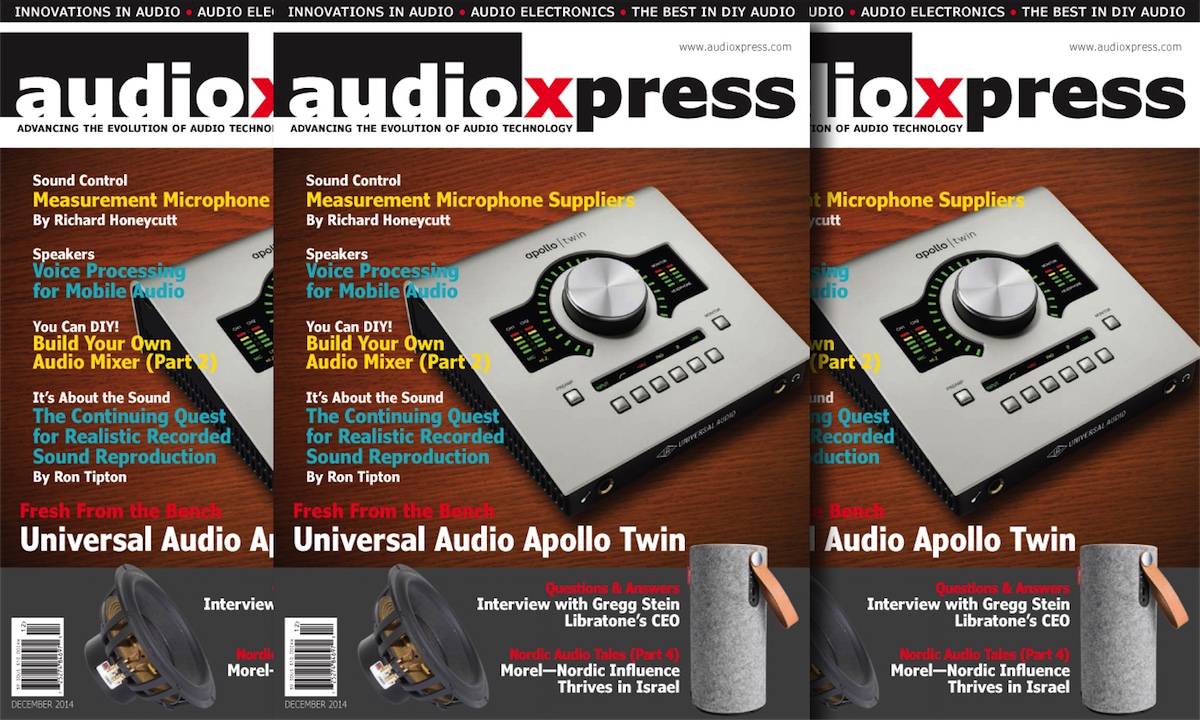 audioXpress December 2014 Is Available Online | audioXpress