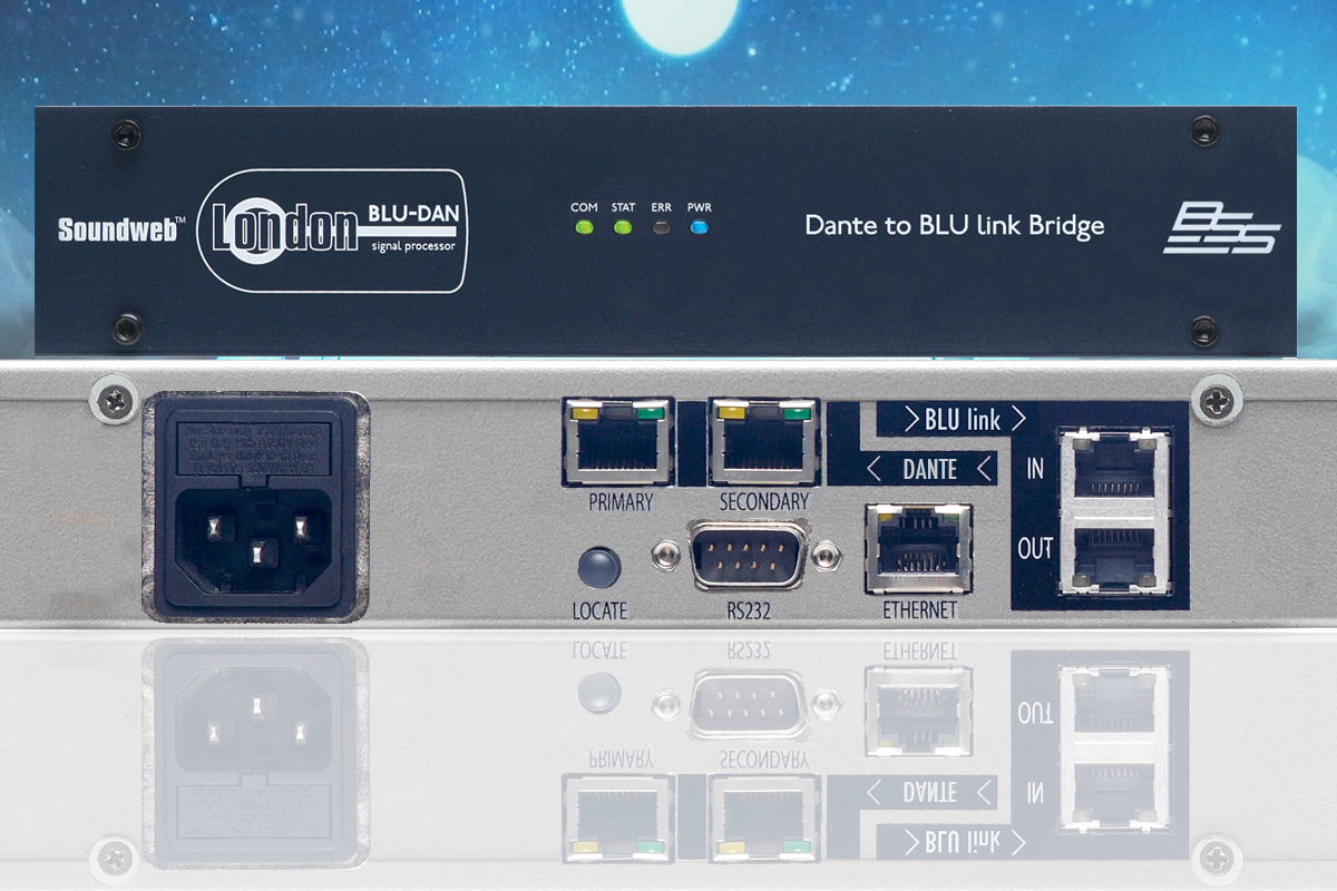 BSS Audio Introduces BLU-DAN Dante to BLU link Bridge | audioXpress