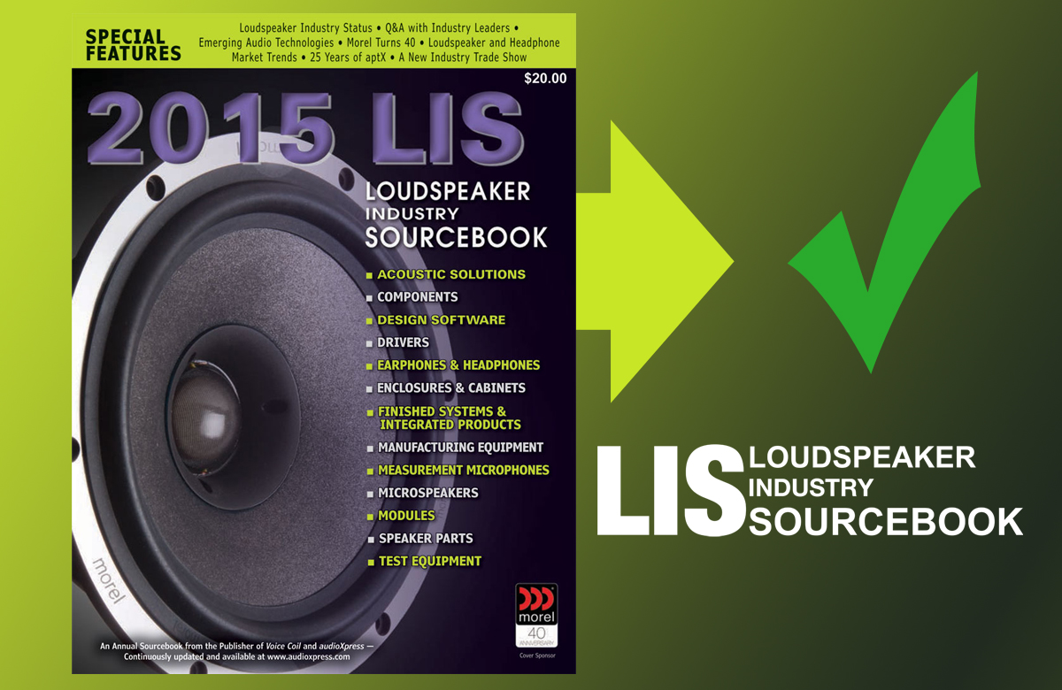 The Loudspeaker Industry Sourcebook 2015 is now available online ...