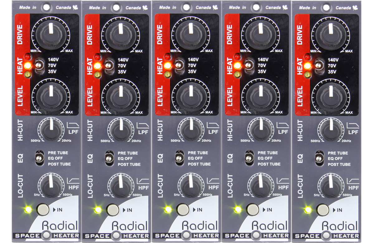 Radial Space Heater 500 Tube Overdrive Now Shipping | audioXpress