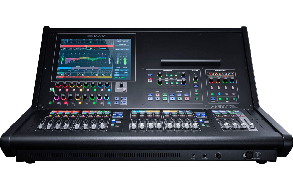 Roland Introduces Compact M-5000C Live Mixing Console | audioXpress