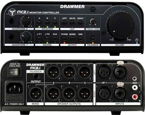 Drawmer Ships Its MC2.1 Monitor Controller | audioXpress