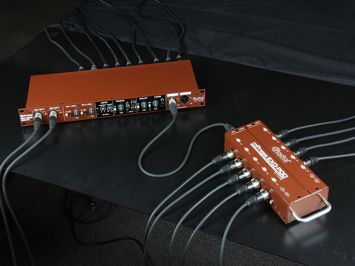 Radial’s mPress and Exo-Pod Press Audio Distribution System is Now ...