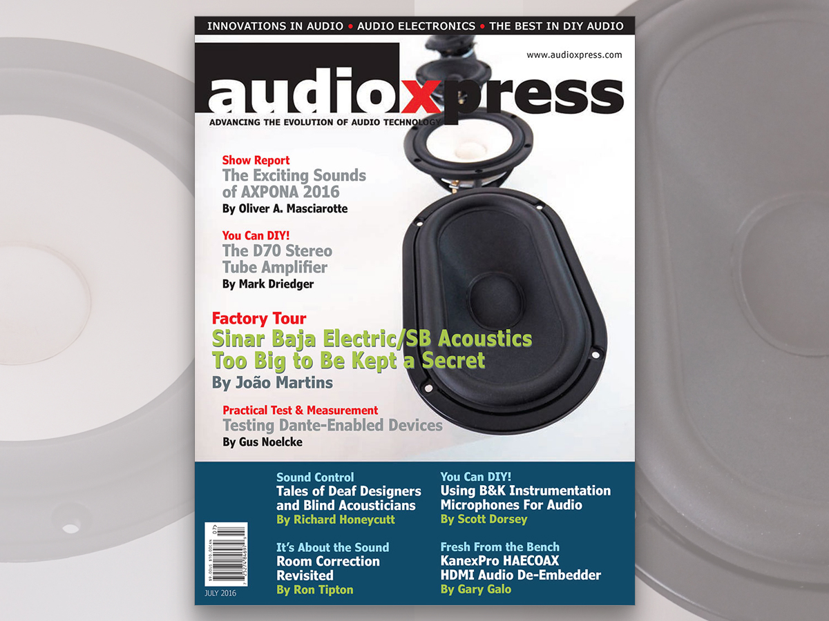audioXpress July 2016 Now Available for Download, Directly from the ...