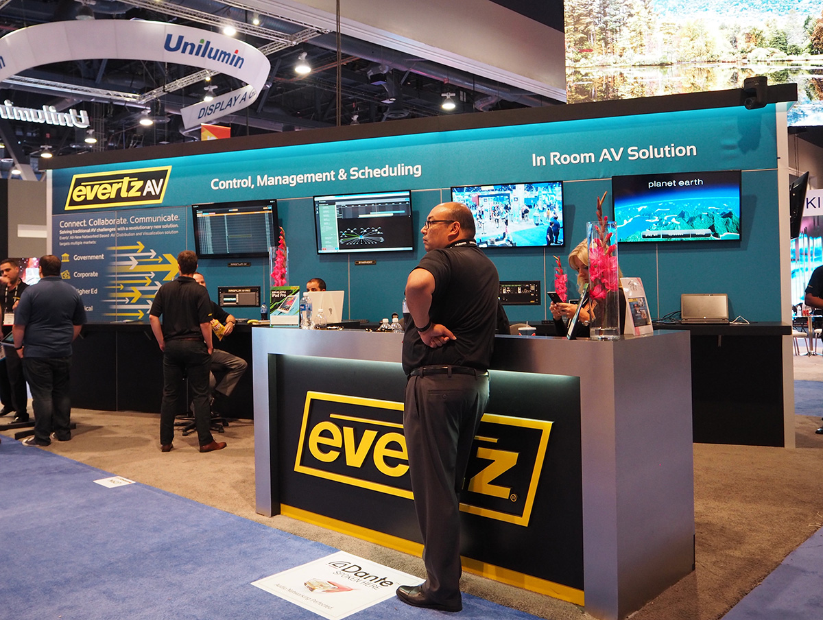 EvertzAV Adopts Dante Audio over IP Networking and Introduces Industry ...