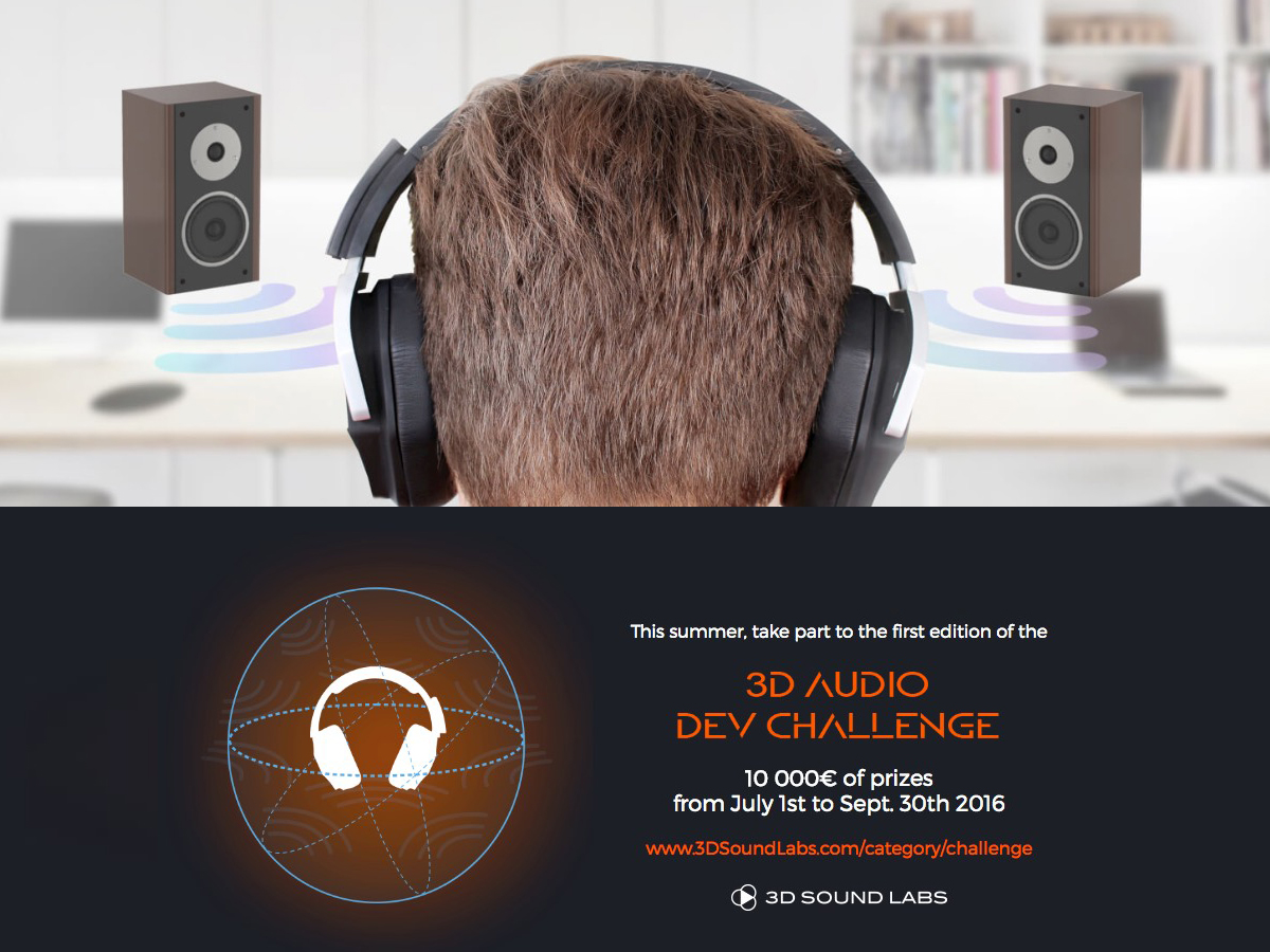 3D Sound Labs Launches Challenge for 3D Spatial Audio Application ...