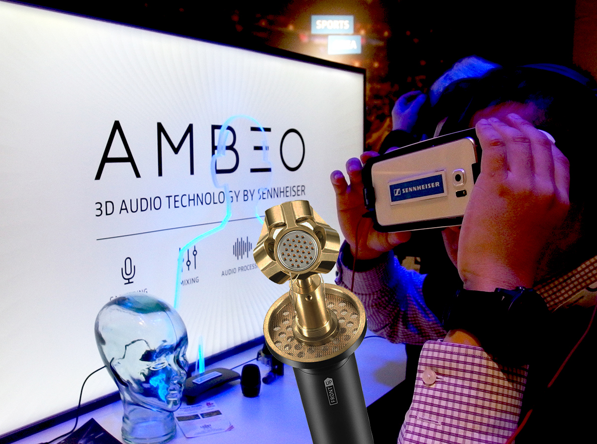 Sennheiser Introduces AMBEO VR Mic Compact Ambisonics Microphone ...