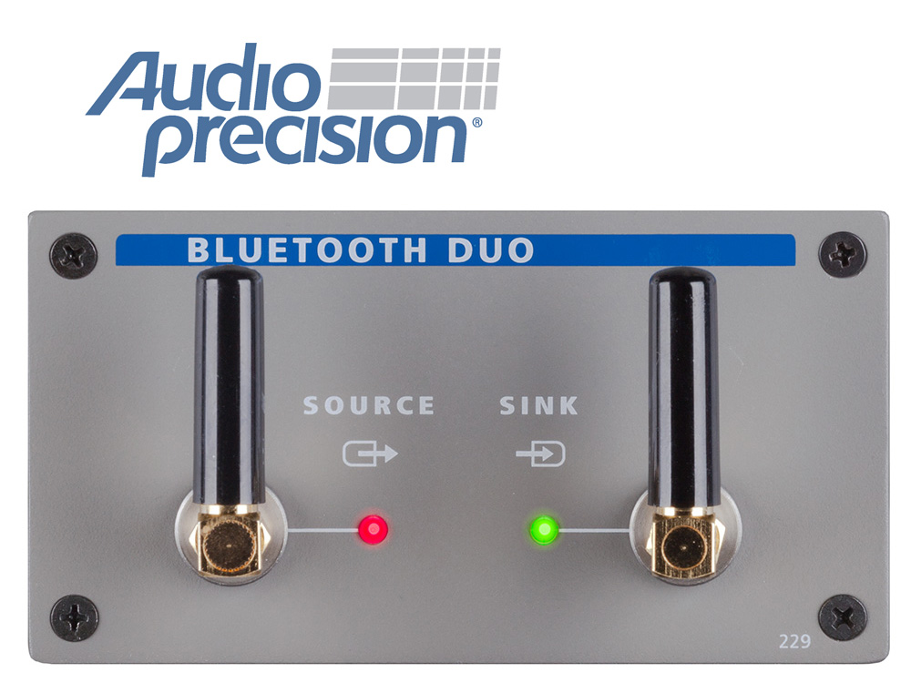 Audio Precision Introduces Next-Generation APx Bluetooth Duo Module ...