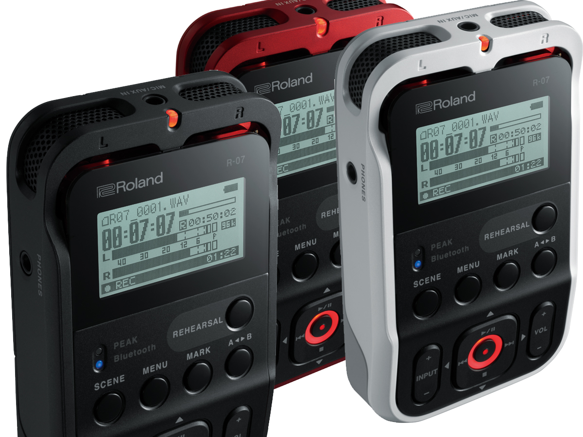 Roland Announces R-07 High-Resolution Audio Recorder with Enhanced ...