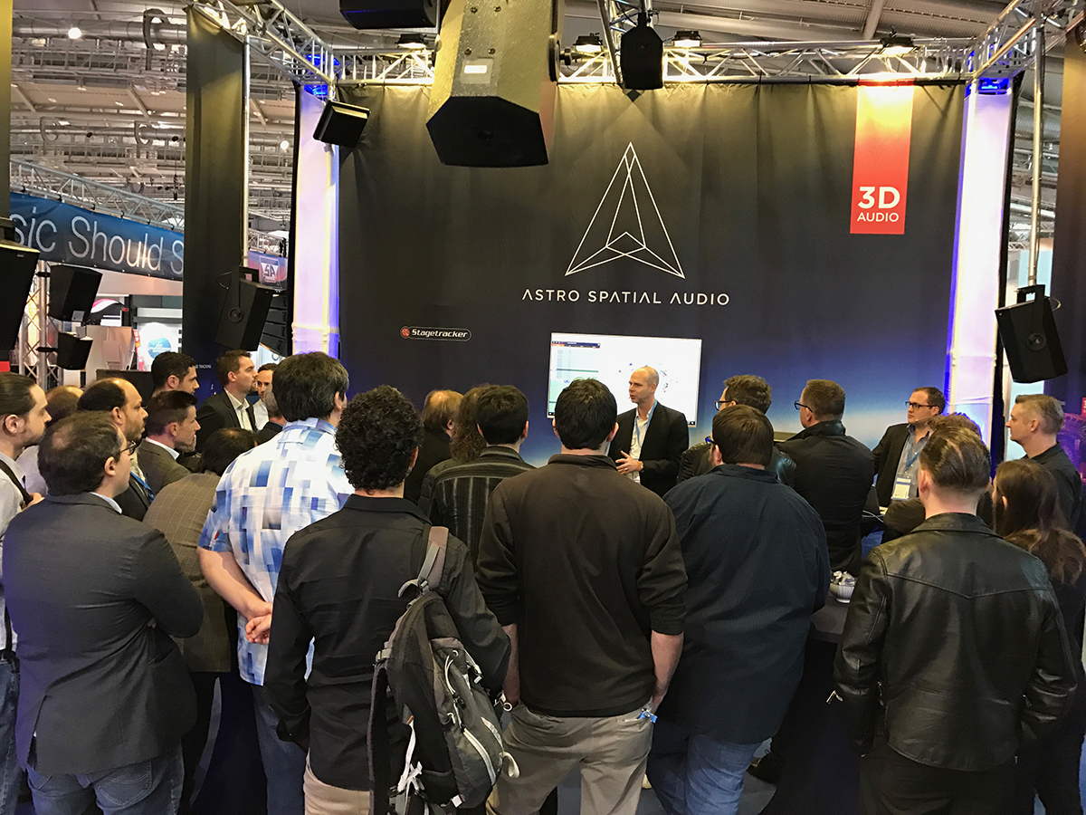 Astro Spatial Audio to Demonstrate Object-Based 3D Sound with Third ...