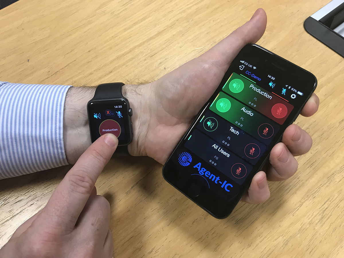 Clear-Com Introduces Agent-IC Intercom App with Support for Apple Watch ...