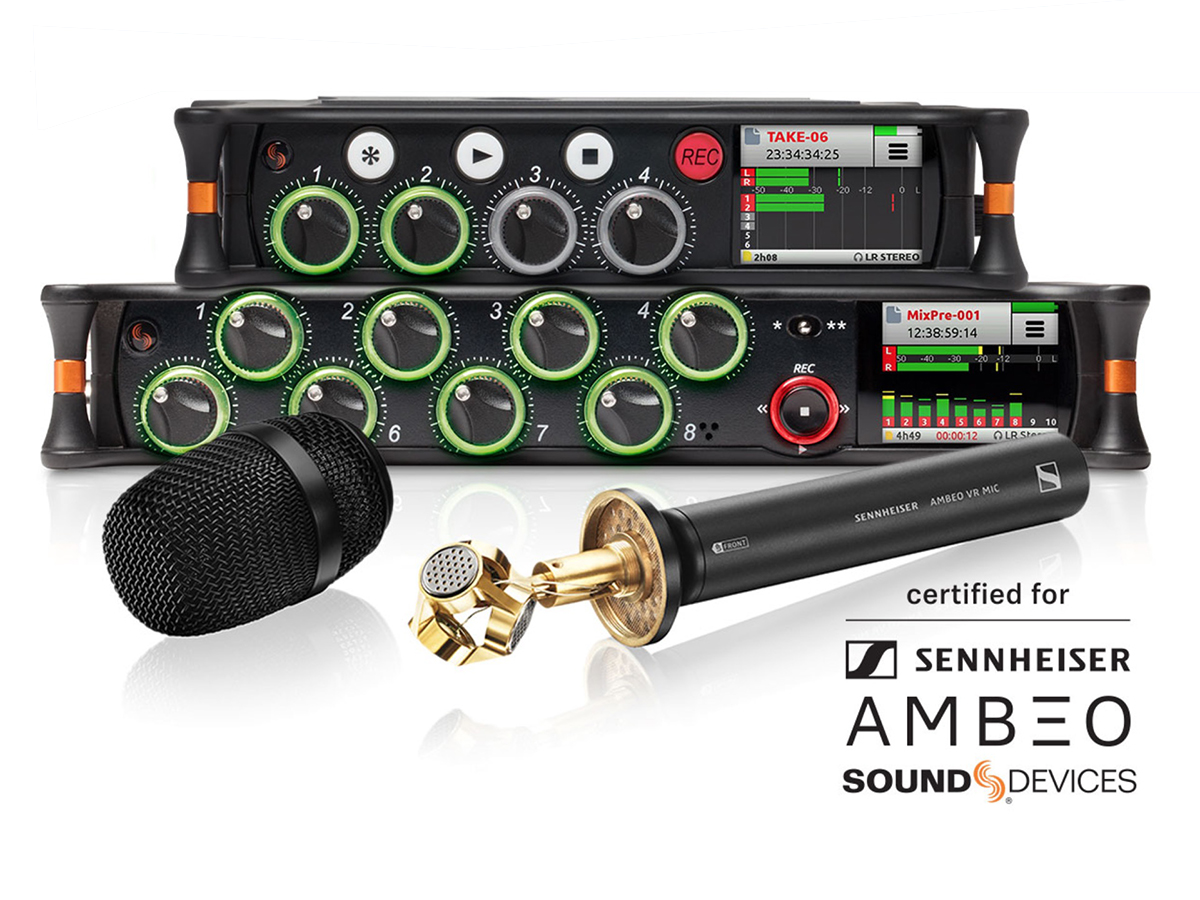 Sound Devices Announces New AMBEO Spatial Audio Partnership with ...