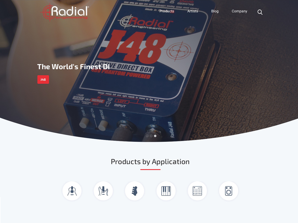 Radial Engineering Launches New Website with Improved Experiences ...