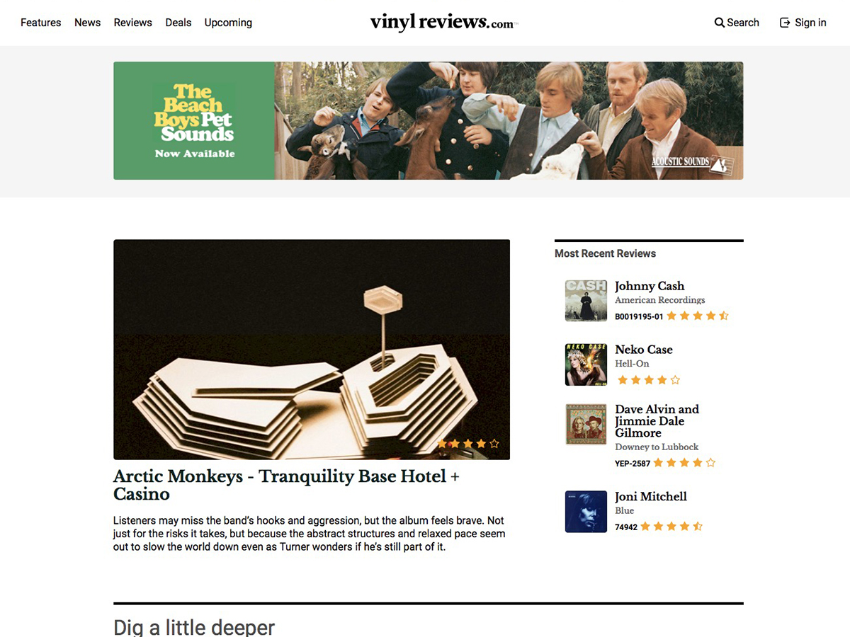 A New Publication Dedicated to Reviews of Vinyl Quality and Analog ...