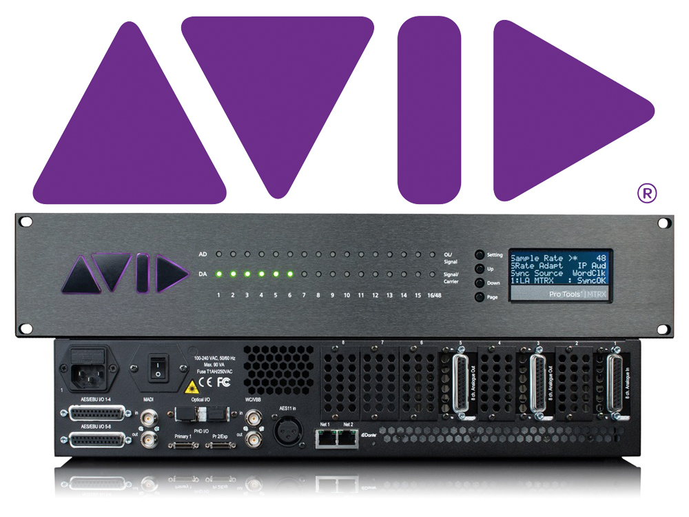Avid Announces New Pro Tools MTRX SPQ Speaker Processing Card | audioXpress