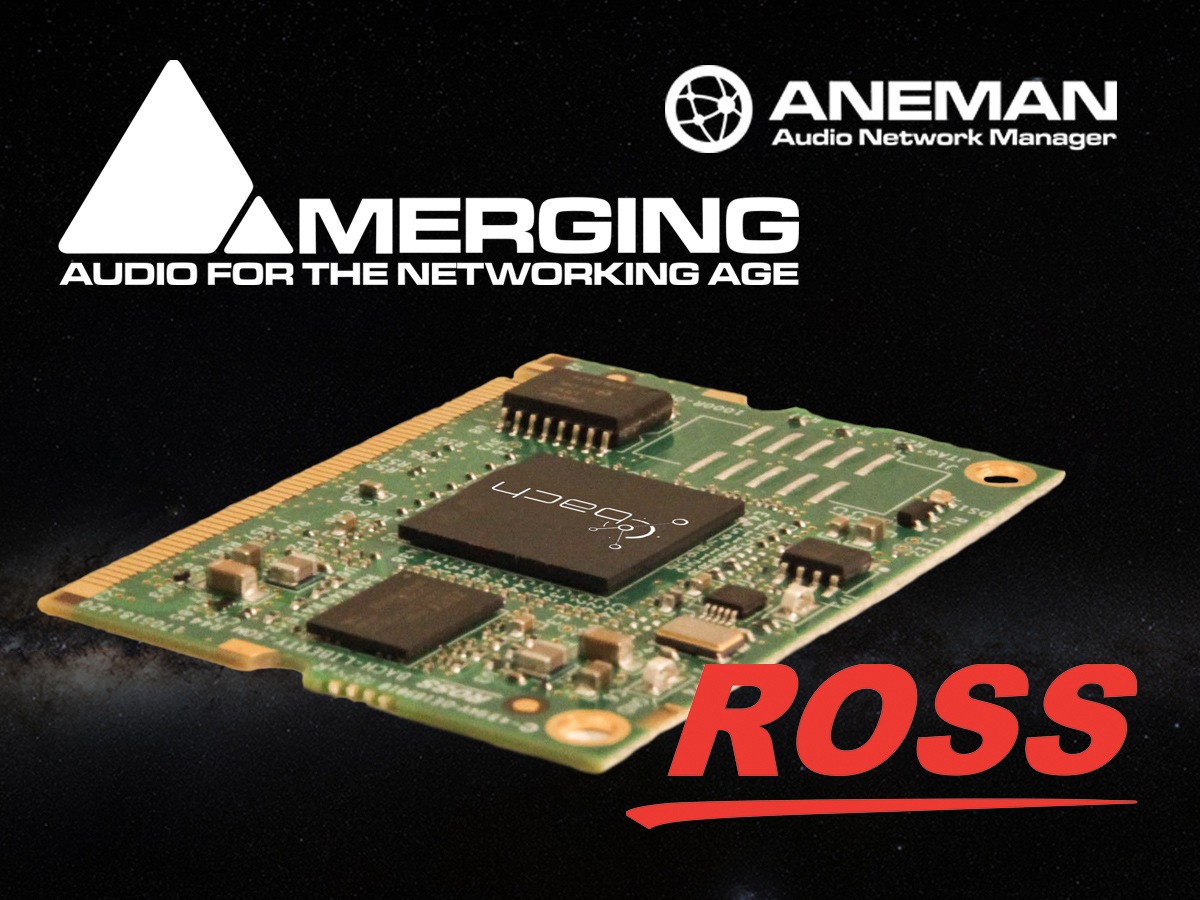 Ross Video and Merging Technologies Partner to Foster AES67 and ST 2110 ...