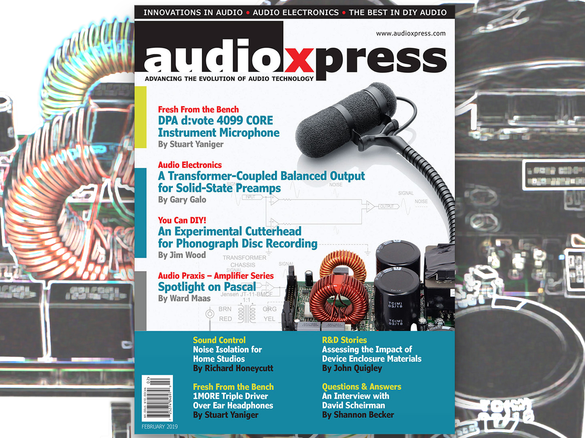 Design, Build, and Have Fun with audioXpress February 2019! | audioXpress