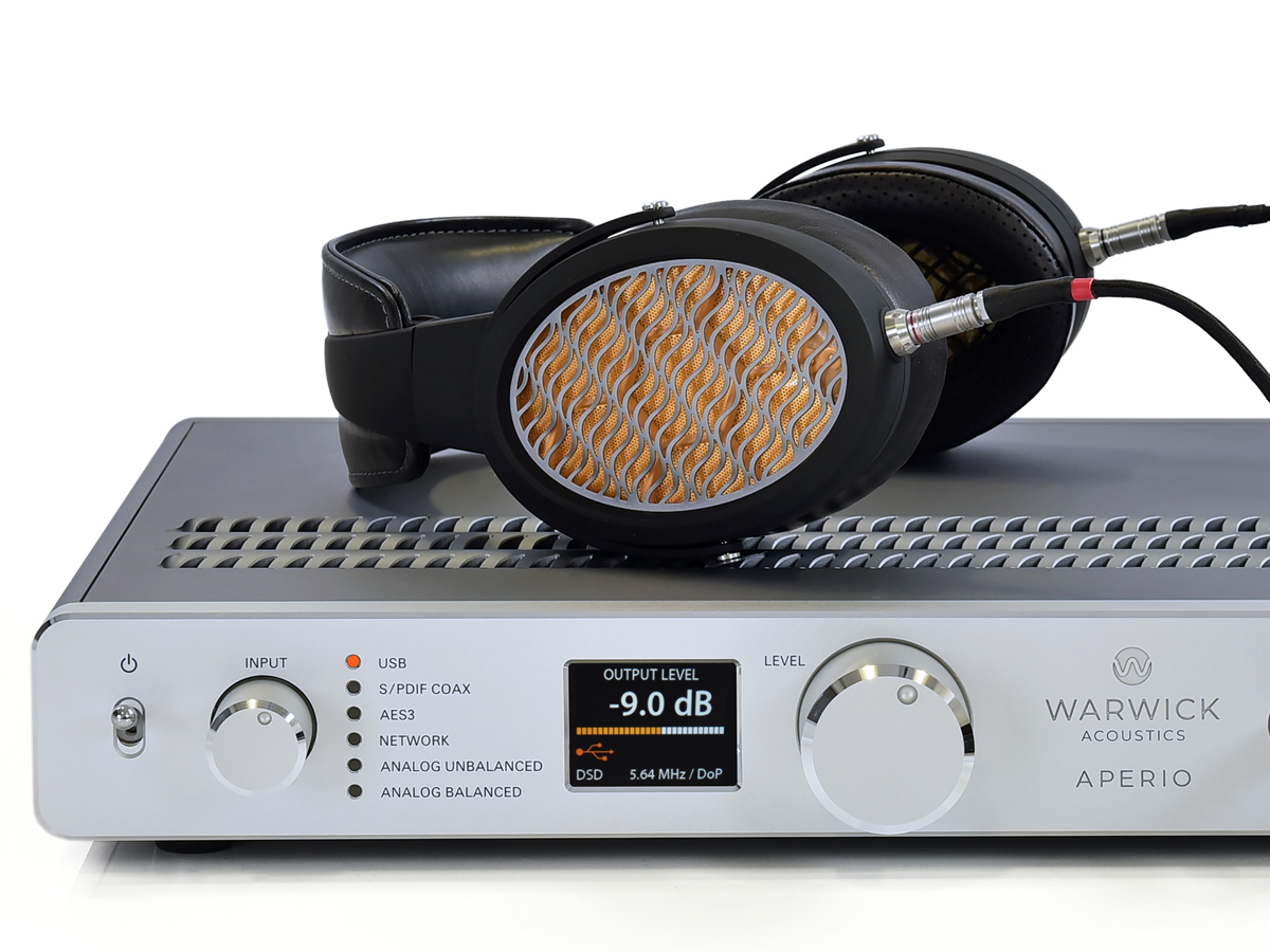 Warwick Acoustics Introduces APERIO Flagship Electrostatic Headphone ...