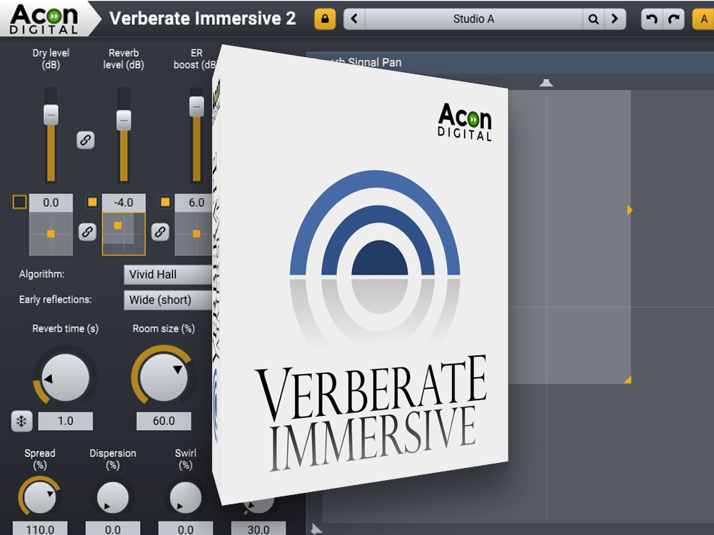 Acon Digital Verberate Immersive 2 Reverb Algorithm Now Supports Immersive Formats | audioXpress