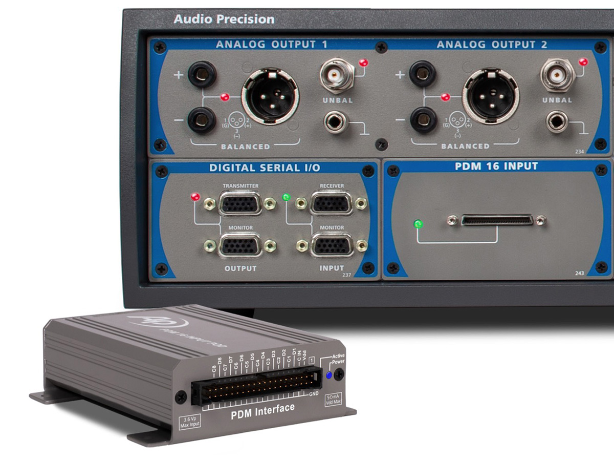 Audio Precision New Module Enables Mems Microphone Array Testing With Simultaneous Analysis Of