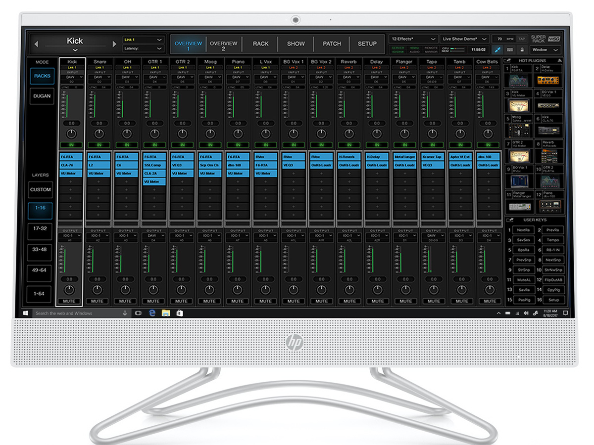 Waves Audio SuperRack Next Generation Plugin Processing Software Runs ...