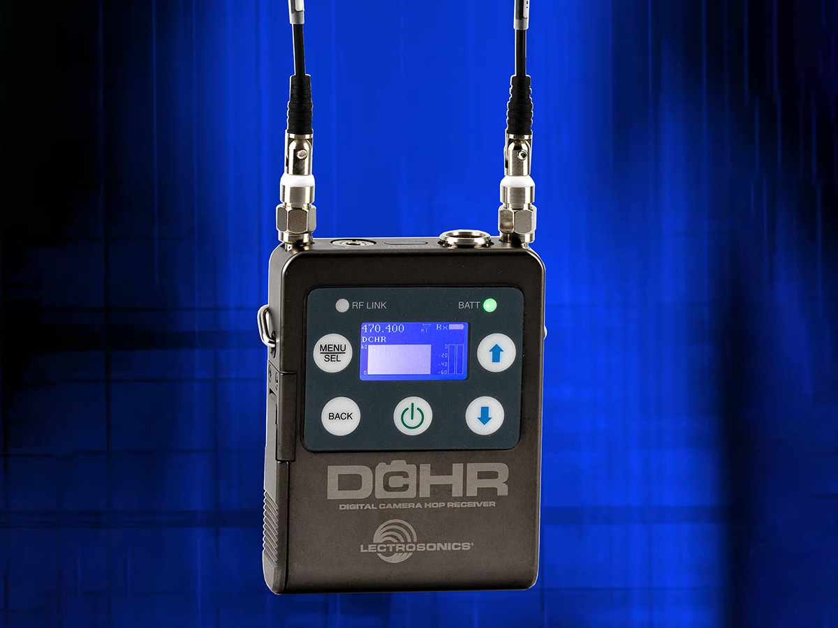 Lectrosonics Introduces New DCHR Miniature Stereo Digital Receiver ...