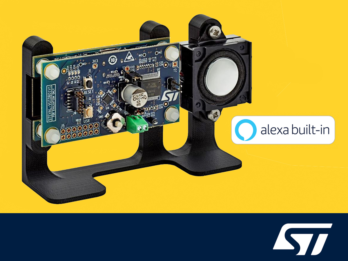 STMicroelectronics and DSP Concepts Deliver All-In-One Amazon-Qualified ...
