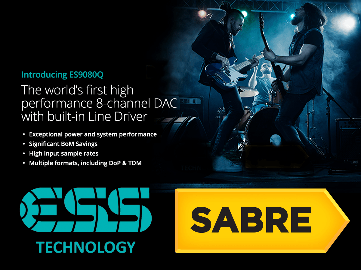 ESS Technology Announces First High-Performance 8-Channel DAC with ...