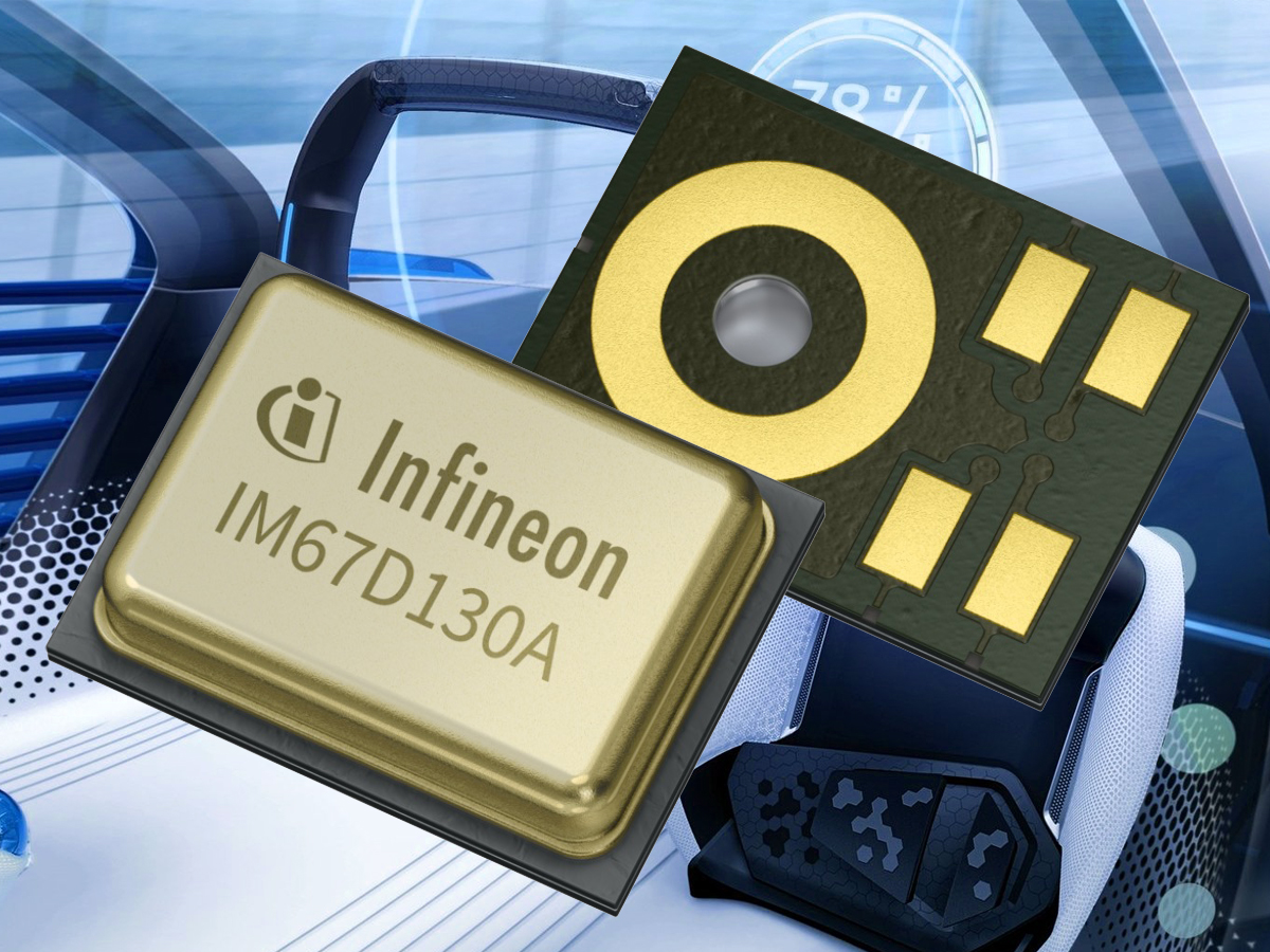 Infineon Introduces First AEC-Q103 Qualified High-Performance XENSIV MEMS Microphone for ...