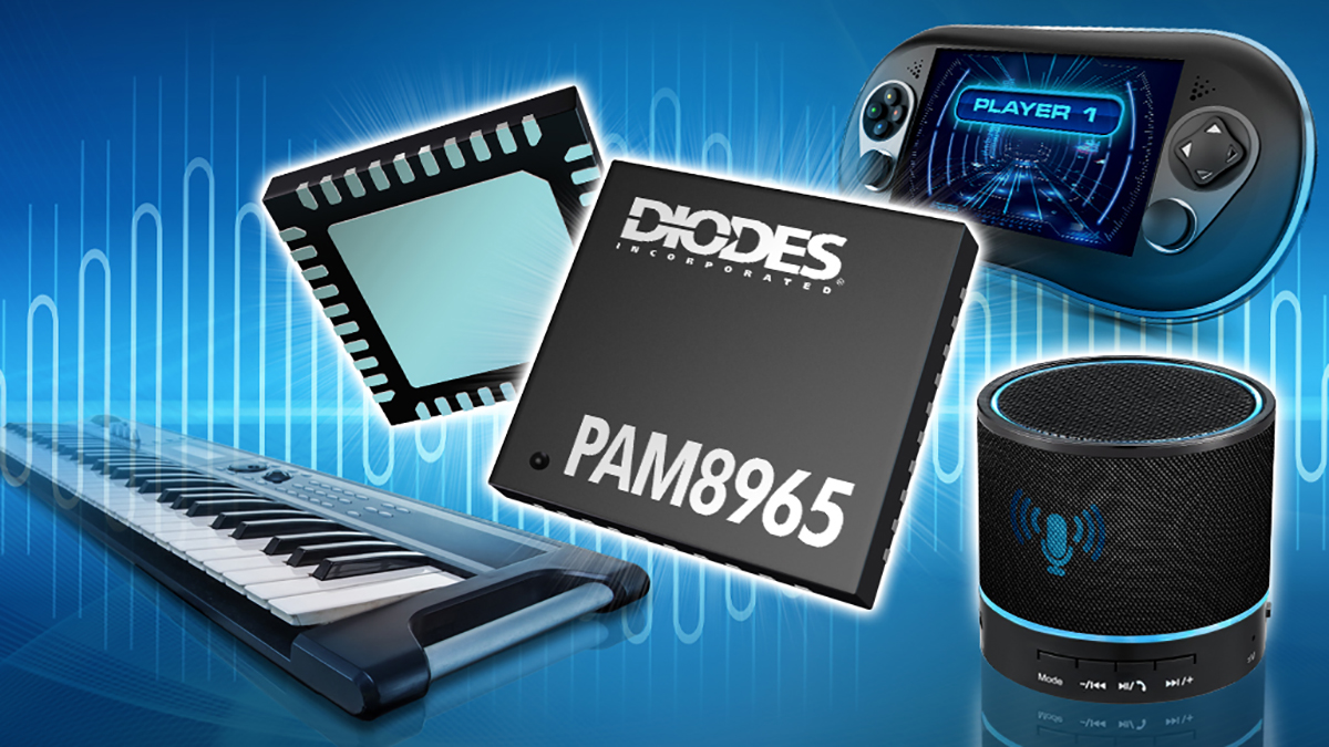 Diodes Introduces High-Efficiency Class-D Stereo Audio Amplifier Device ...