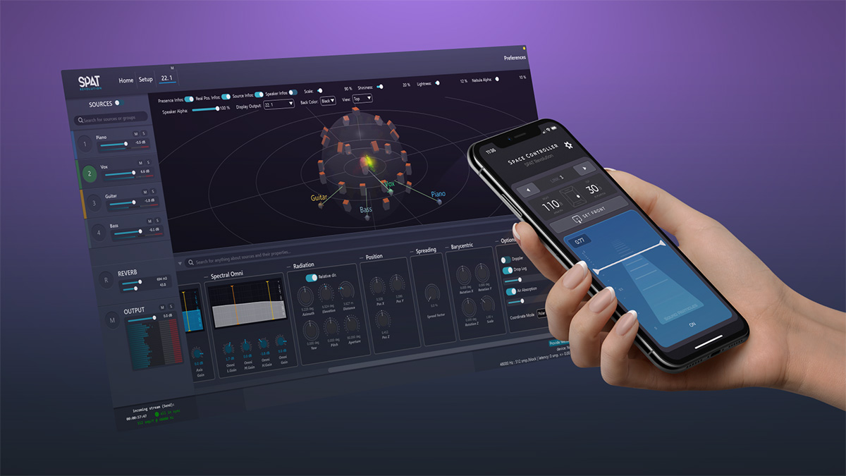 Sound Particles Releases Space Controller OSC Hands-On Panning App | audioXpress