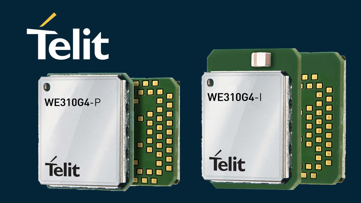 Telit Launches WE310G4 Dual-Band Wi-Fi Module with BLE 5.0 | audioXpress