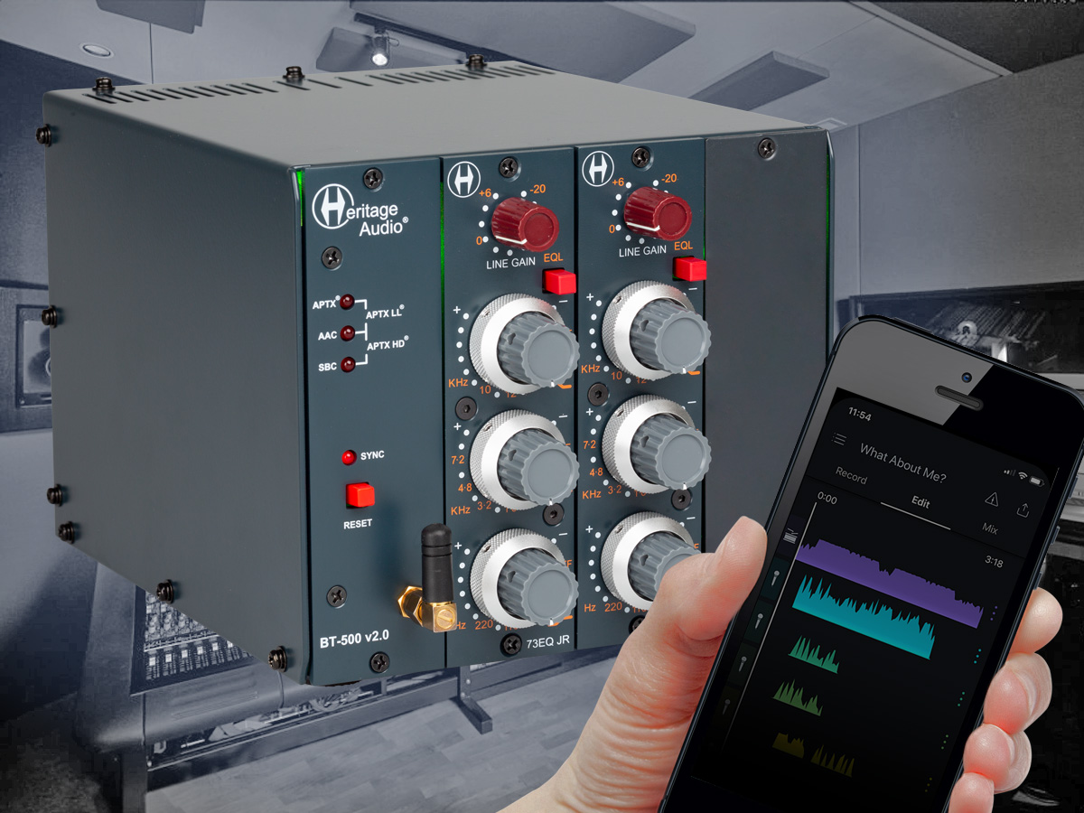 Heritage Audio Announces Updated 500-Series Bluetooth Streaming Module ...